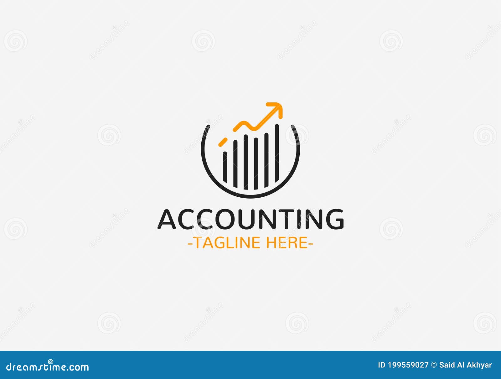 Accounting, Chart, Financial, Logo, Abstract Accountant Vector Design ...