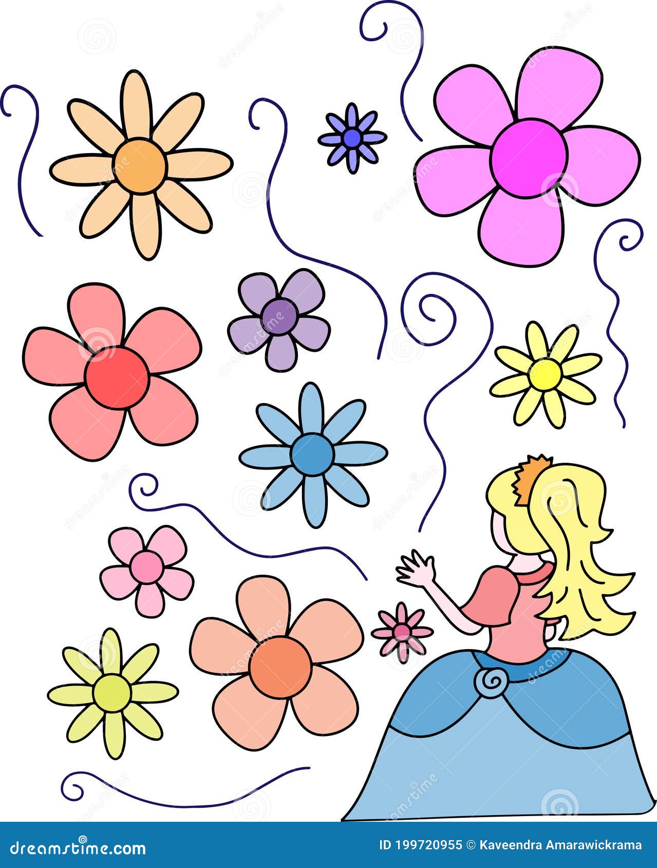 The Flower Princess Reid Gallery Stock Photography | CartoonDealer.com ...