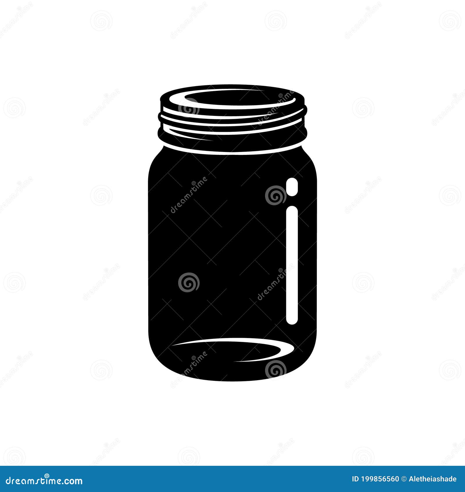 Open Jar Clipart
