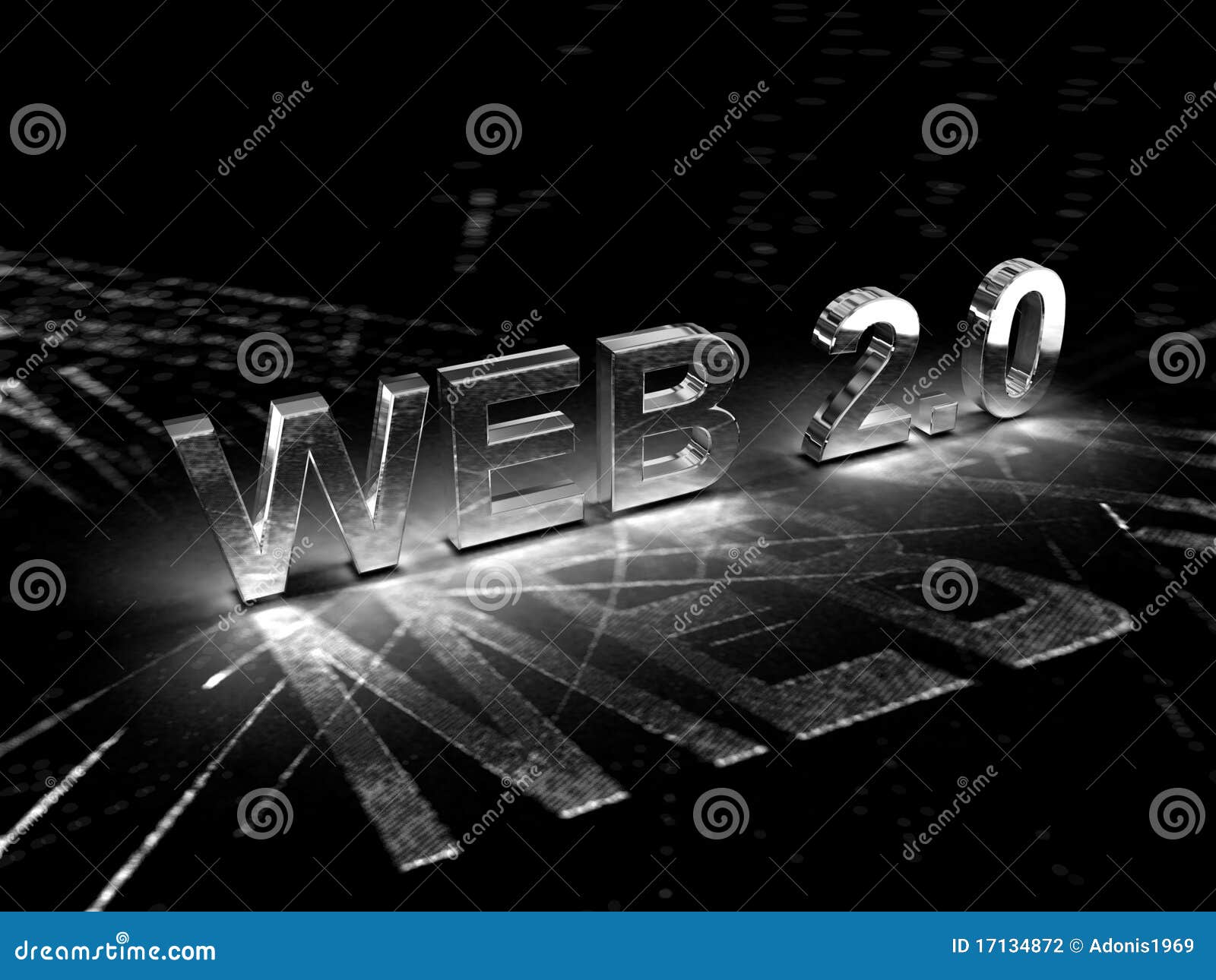 Web 2.0 Concept Illustration Stock Illustration - Illustration of perl ...