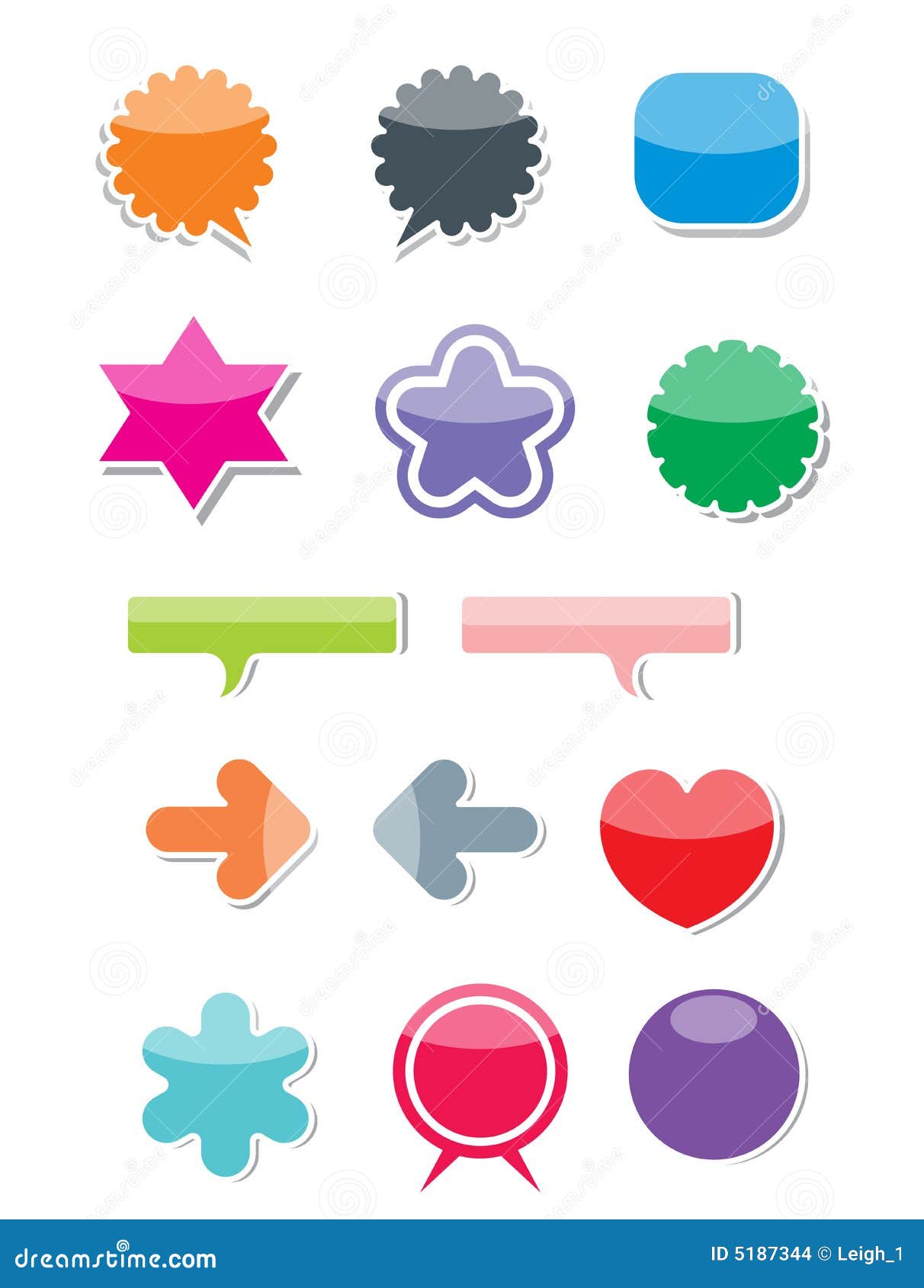 Web 2.0 icons stock vector. Illustration of pretty, label - 5187344