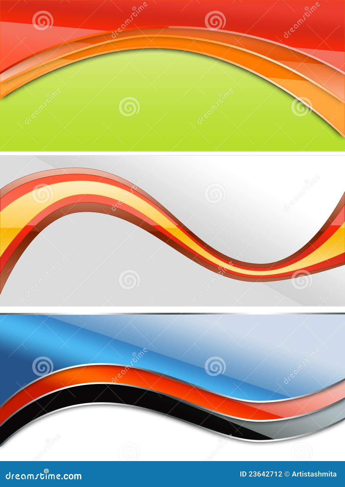 Web 2 banners stock illustration. Illustration of flow - 23642712