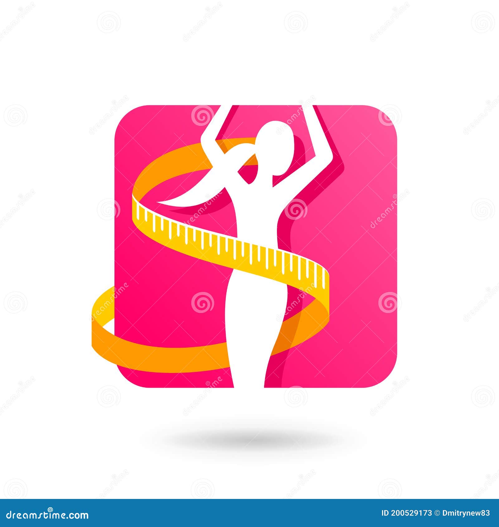 Logo Of Intermittent Fasting. Clock Face Symbolizing The Principle Of ...