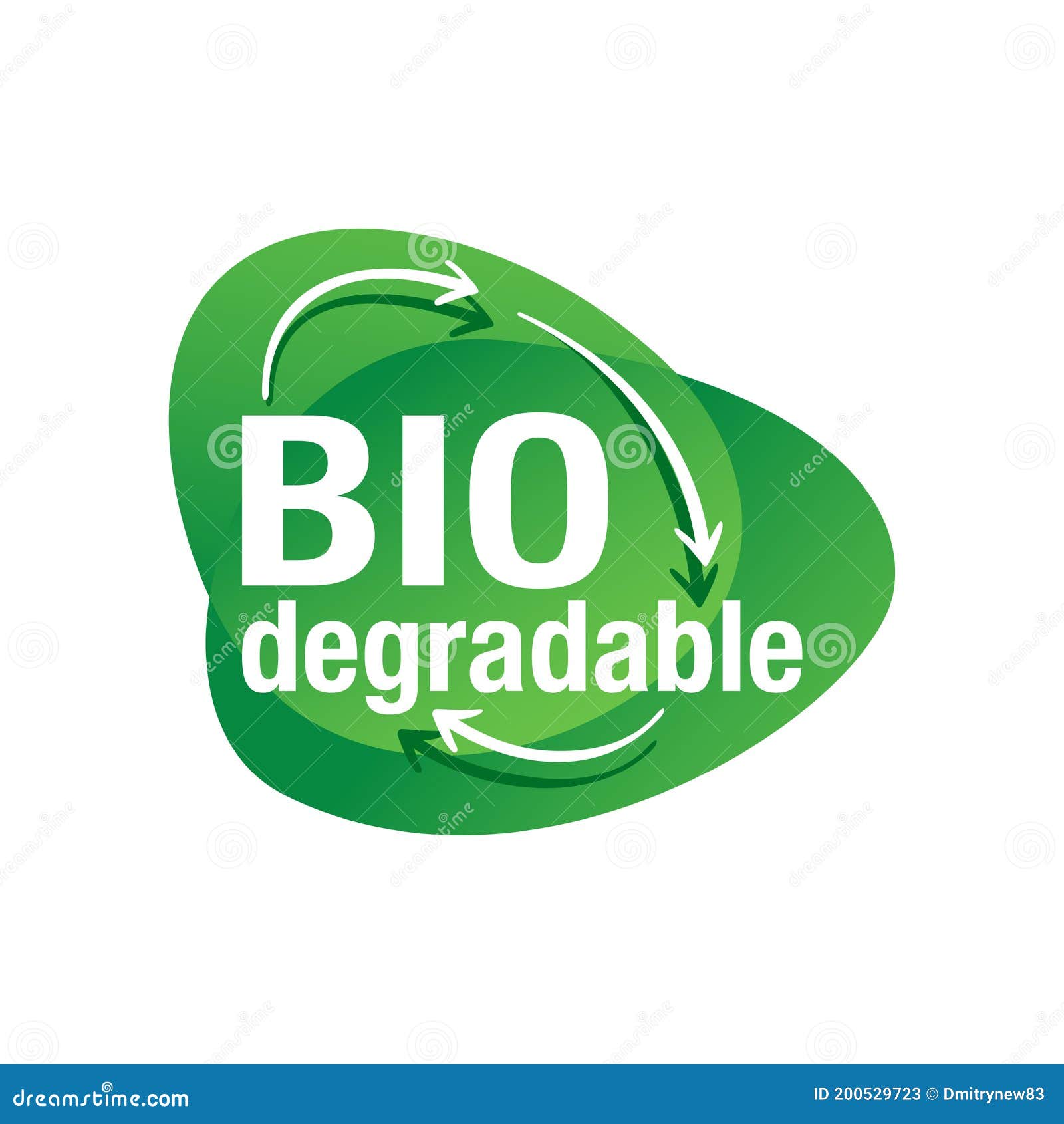 Biodegradable Material Sign Stock Vector - Illustration of package ...