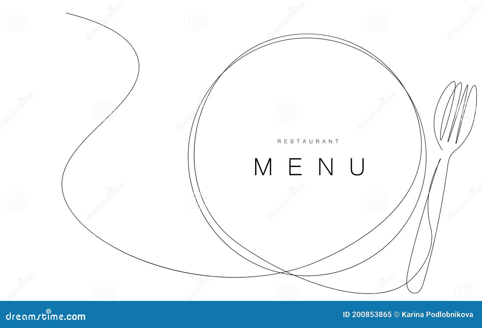Restaurant Menu Background Vector Stock Vector - Illustration of ...