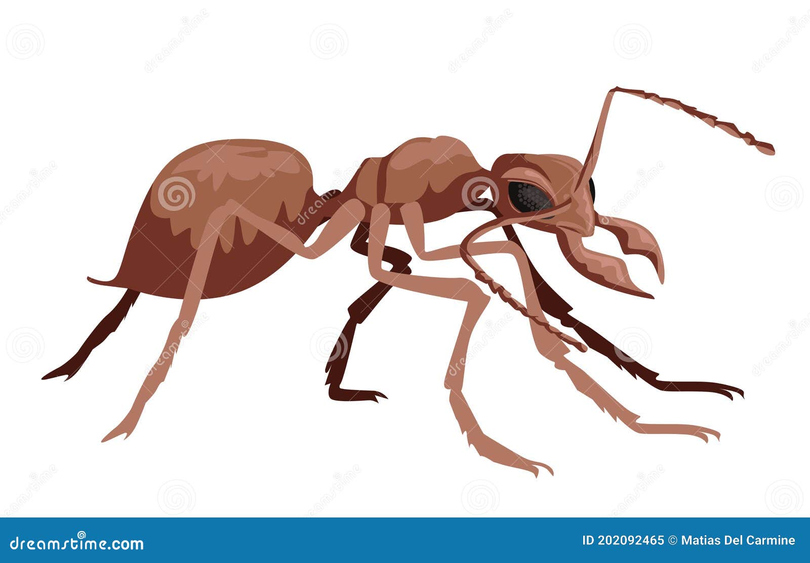 Giant Insect With Red Eyes And Wings Adventure Pulp Style Artwork By ...