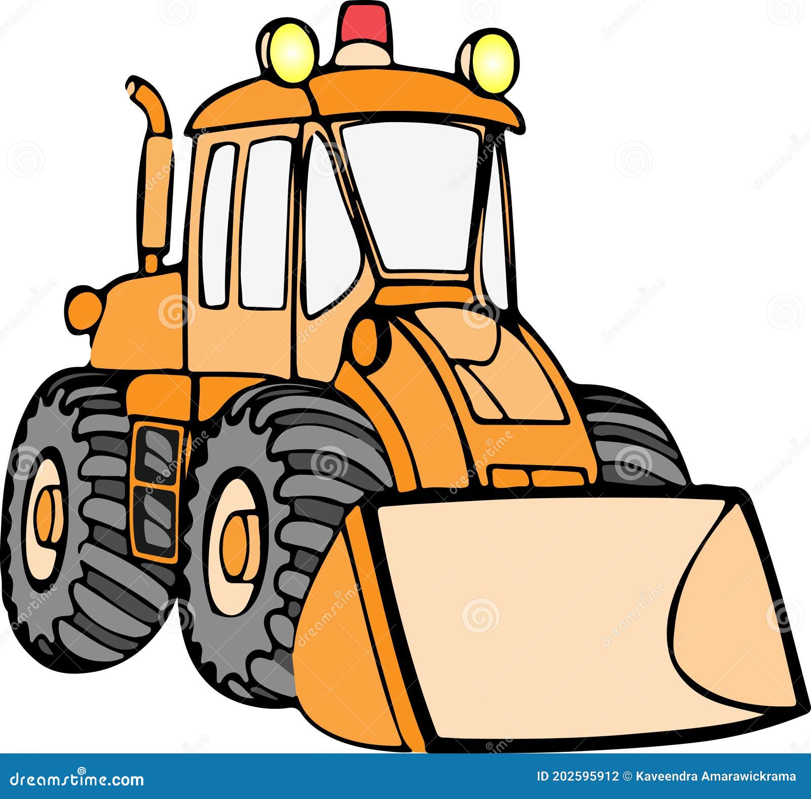 Loader Illustration Drawing Art | CartoonDealer.com #39721531