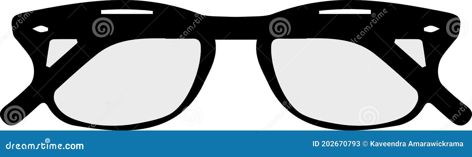 Spectacles Illustration Design on White Stock Vector - Illustration of ...