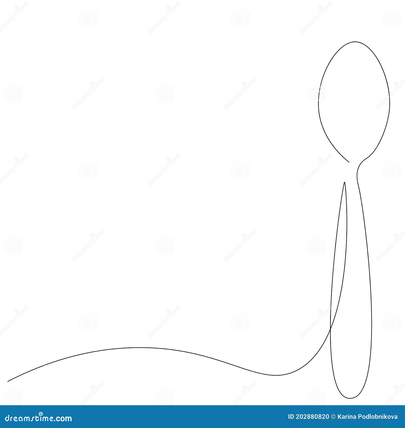 WeRestaurant Menu Background, Line Draw Stock Illustration ...