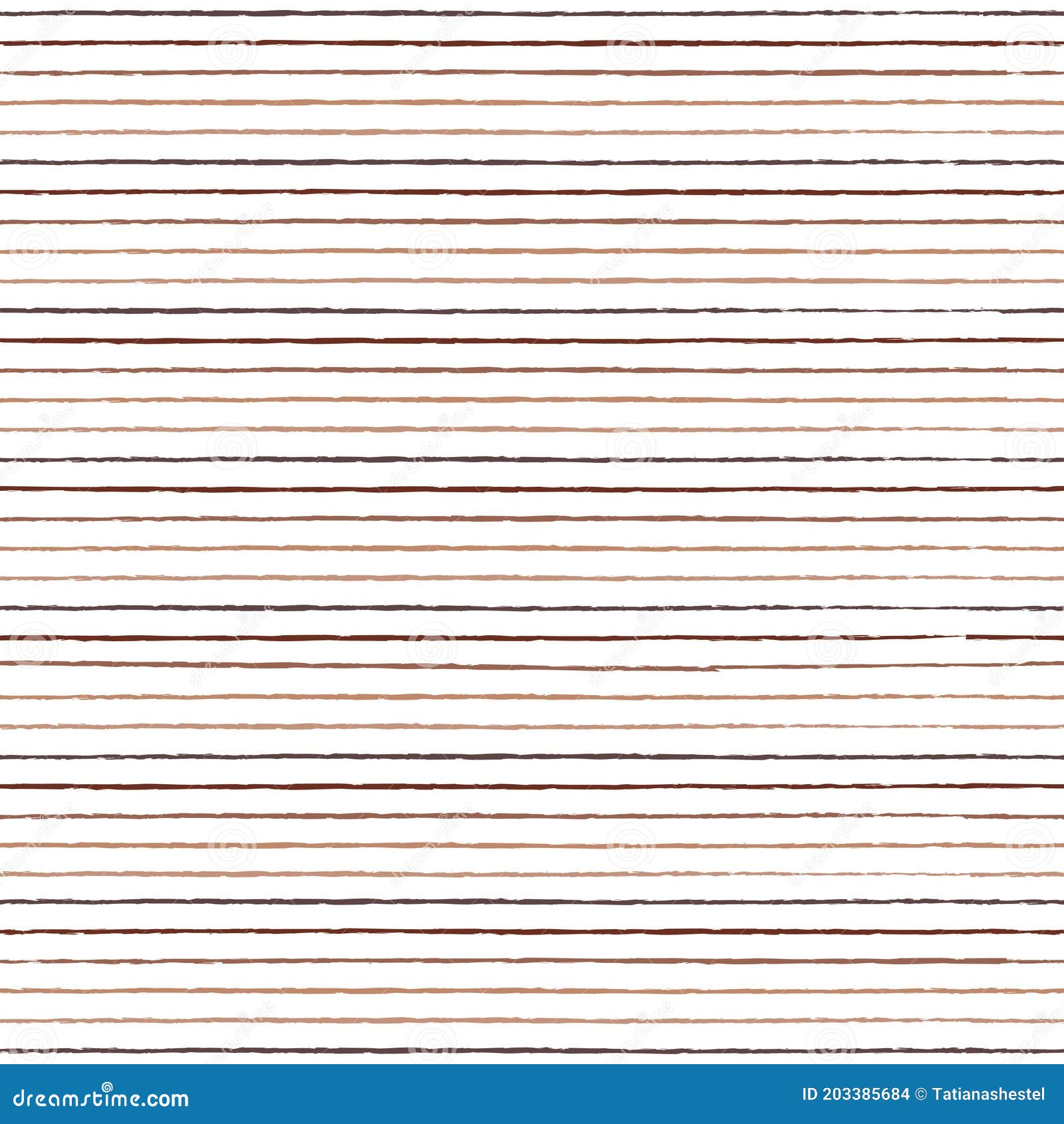 Stripes Seamless Pattern with Colored Horizontal Parallel Stripes ...