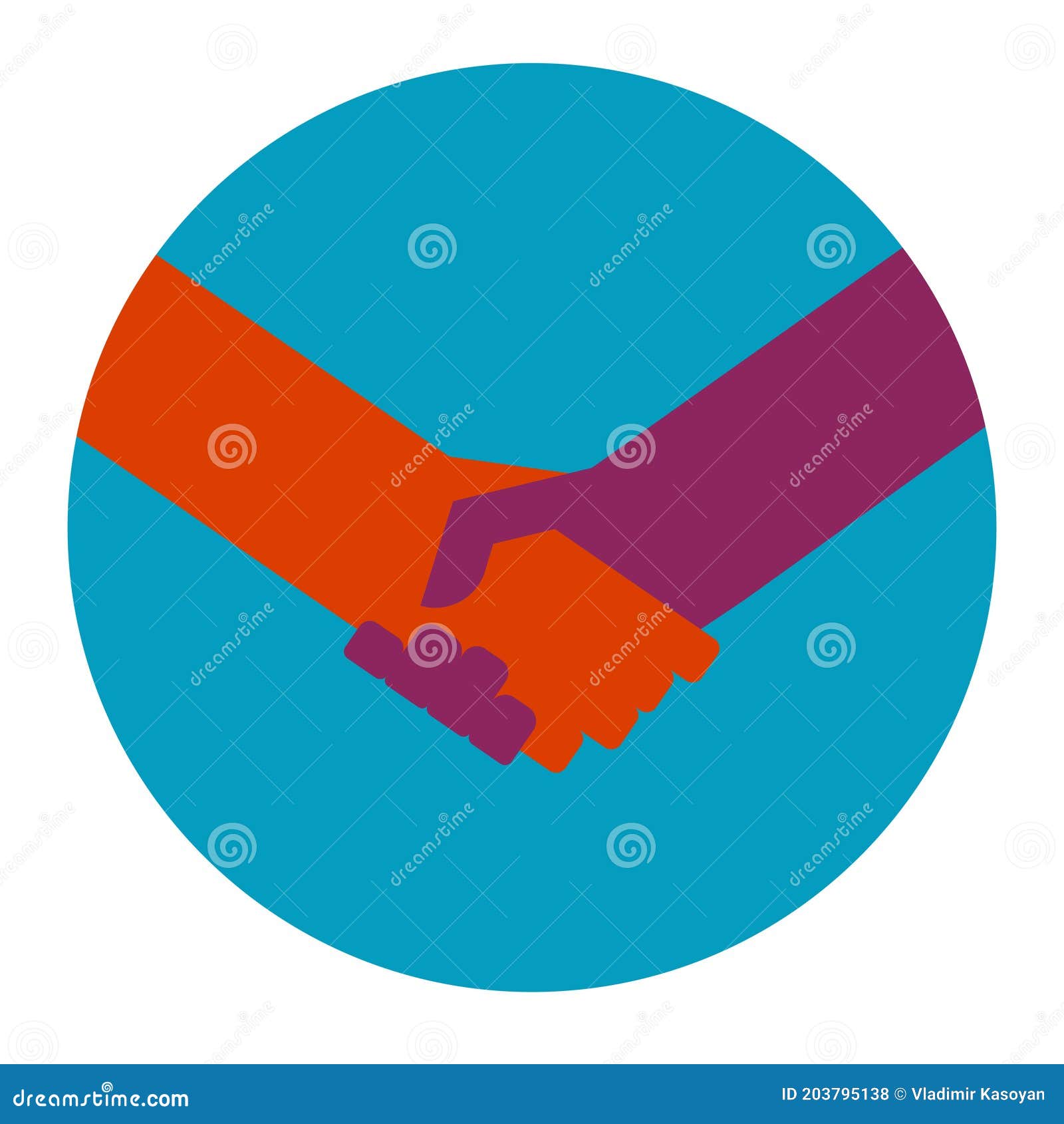 Web Global Handshake Logo Vector Stock Vector - Illustration of ...