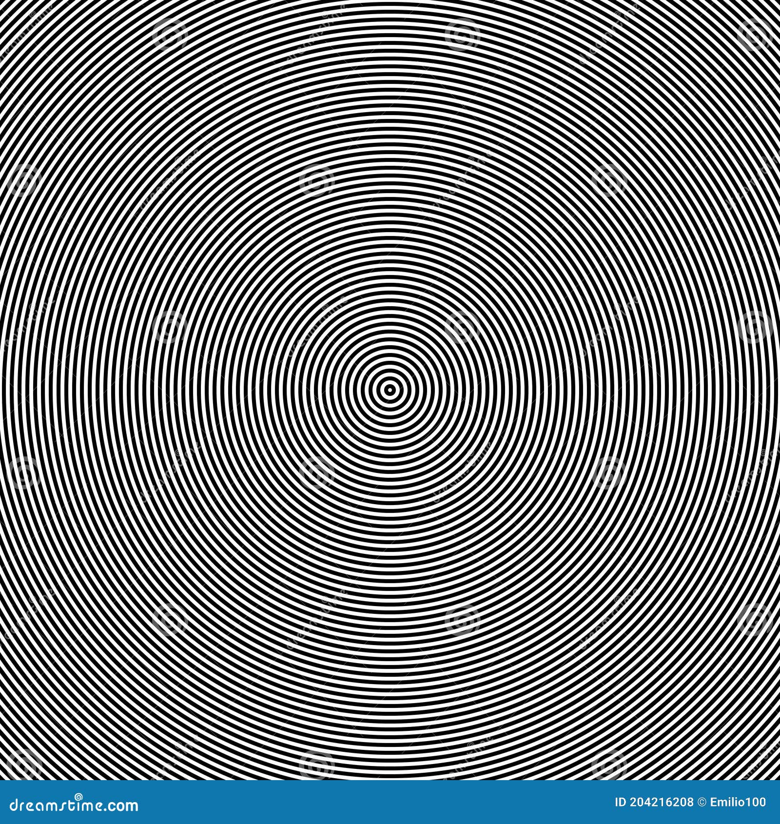 Radial Black Thin Lines on White Background, Vector Illustration Stock ...