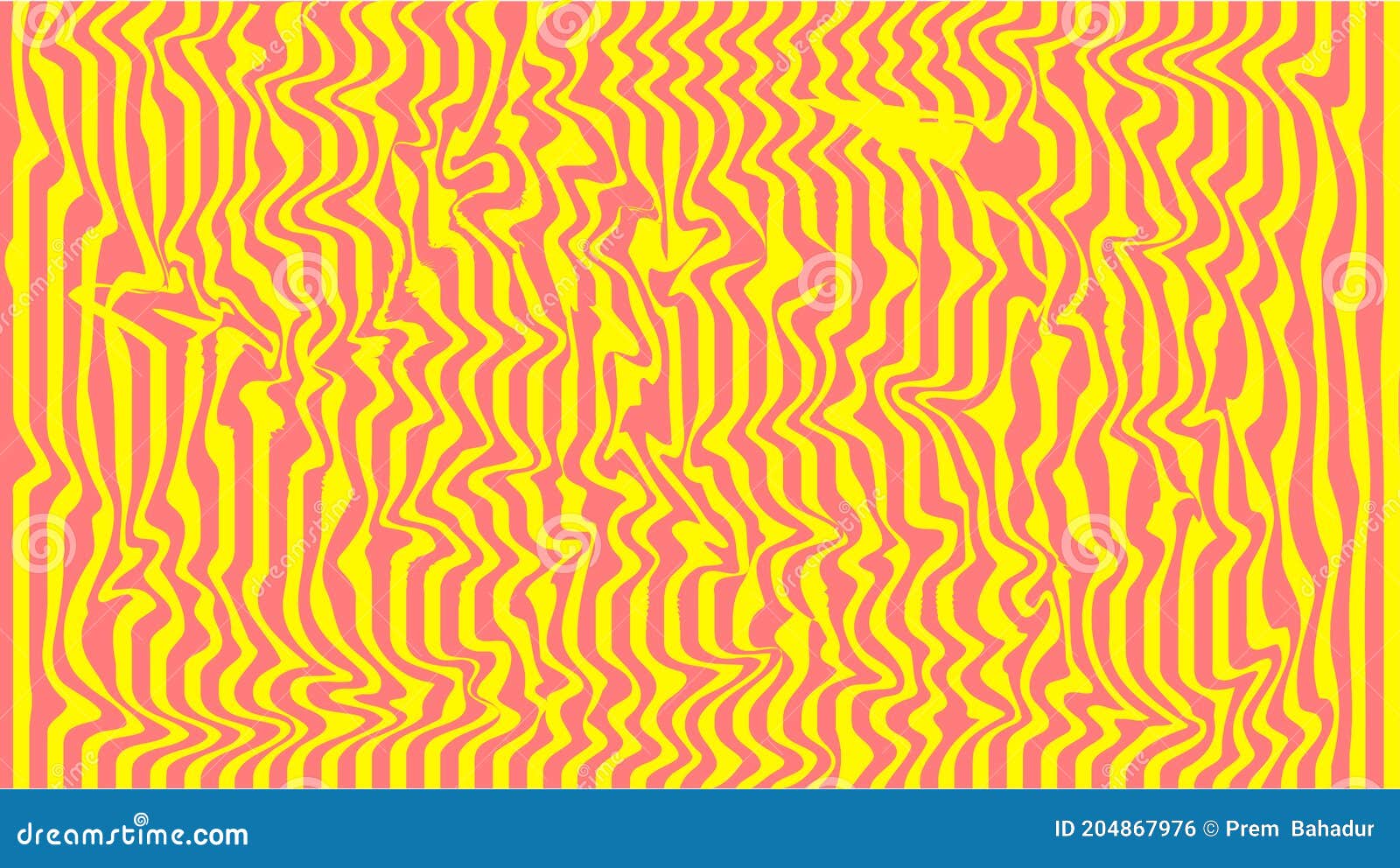 ABSTRACT COLORFUL WAVY LINE PATTERN Stock Illustration - Illustration ...