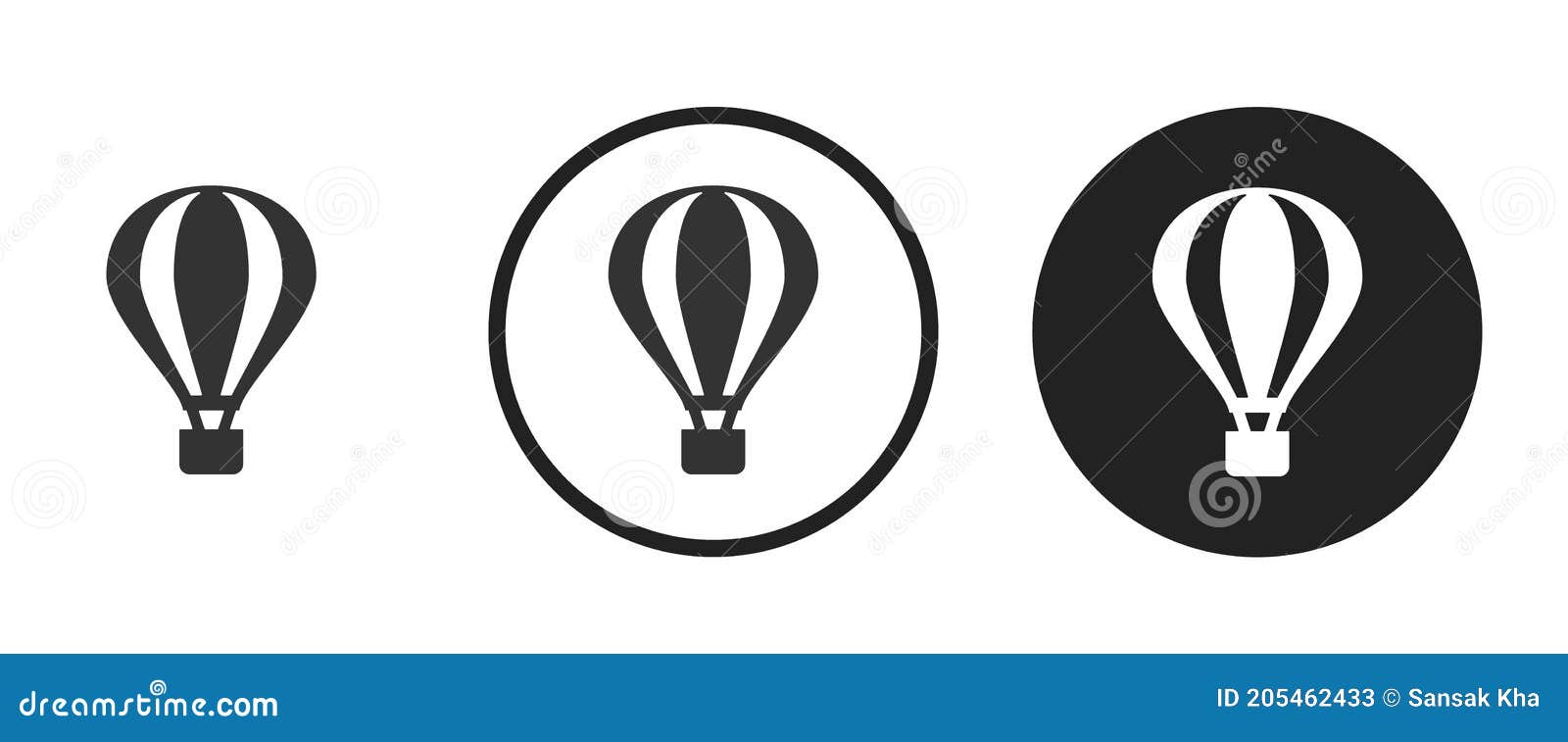 Balloon Icon . Web Icon Set Stock Vector - Illustration of pattern ...