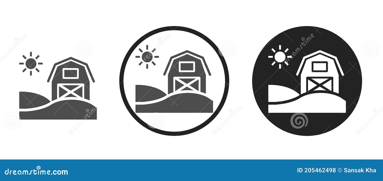 Farm icon . web icon set stock illustration. Illustration of market ...