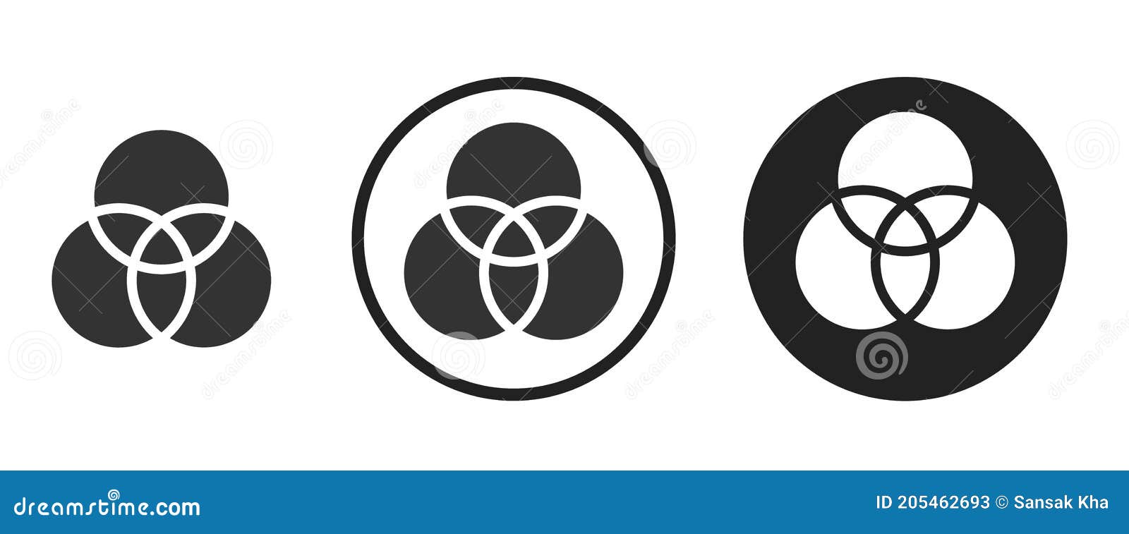 Circle icon. web icon set stock illustration. Illustration of spiral ...