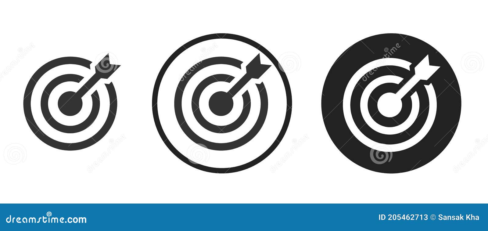 Focal point icon stock illustration. Illustration of achievement ...