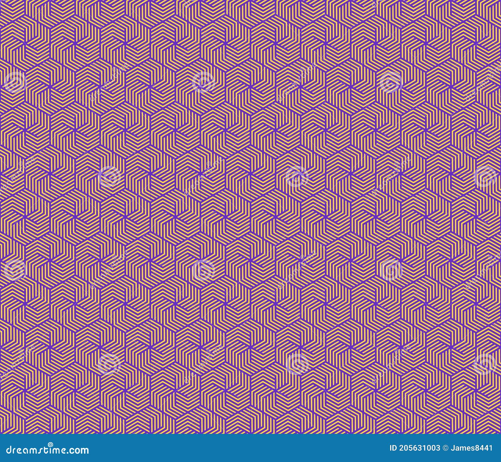 Pattern from Hexagonal Shapes Stock Vector - Illustration of shapes ...