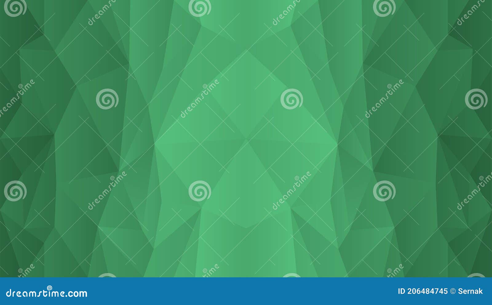 Abstract Green Polygonal Background. Stock Vector - Illustration of ...