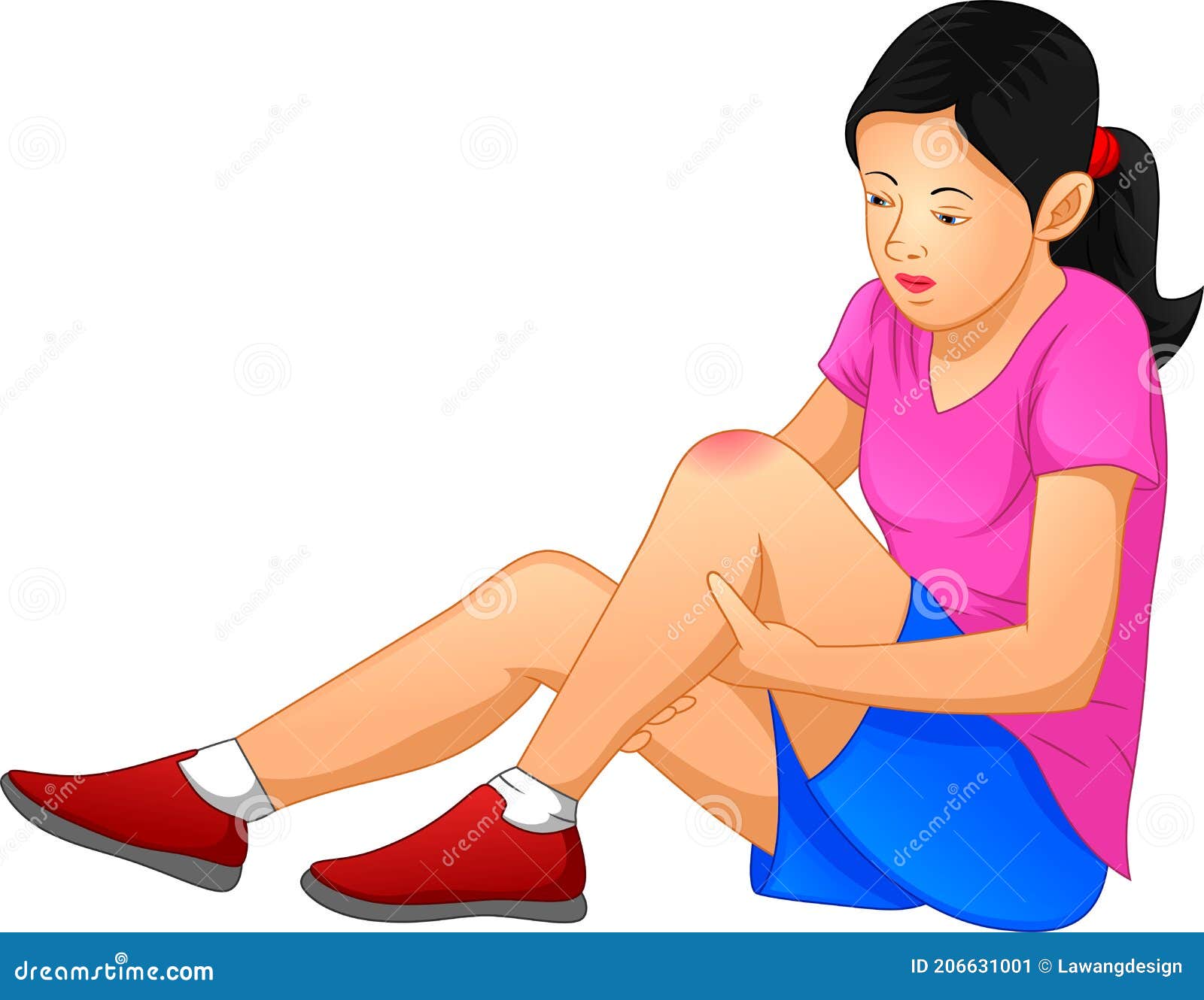 Sad Women Cry With Pain And Grief. Sobbing Girls Flat Characters Shed ...