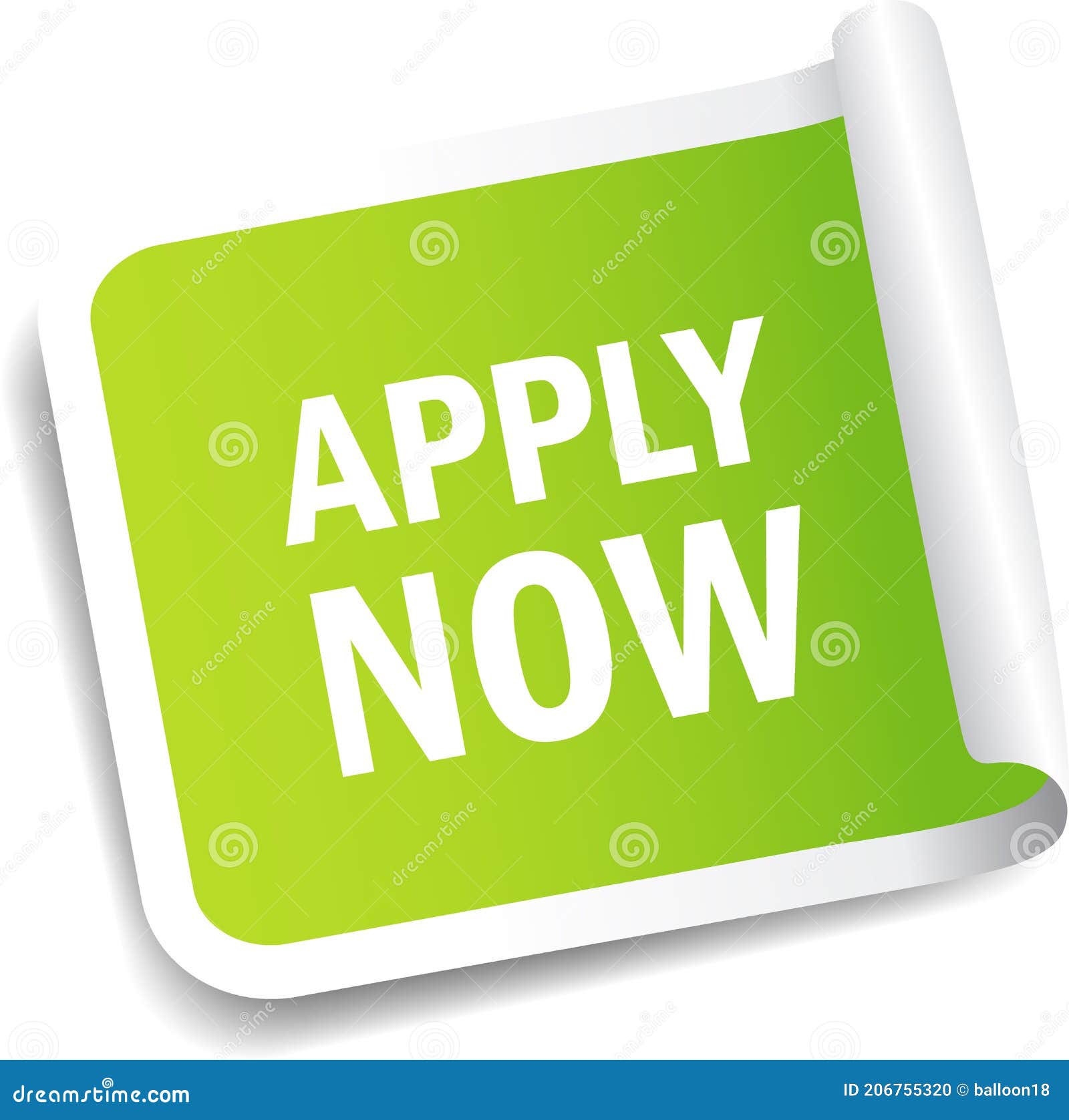 Apply now vector sticker stock illustration. Illustration of icons ...