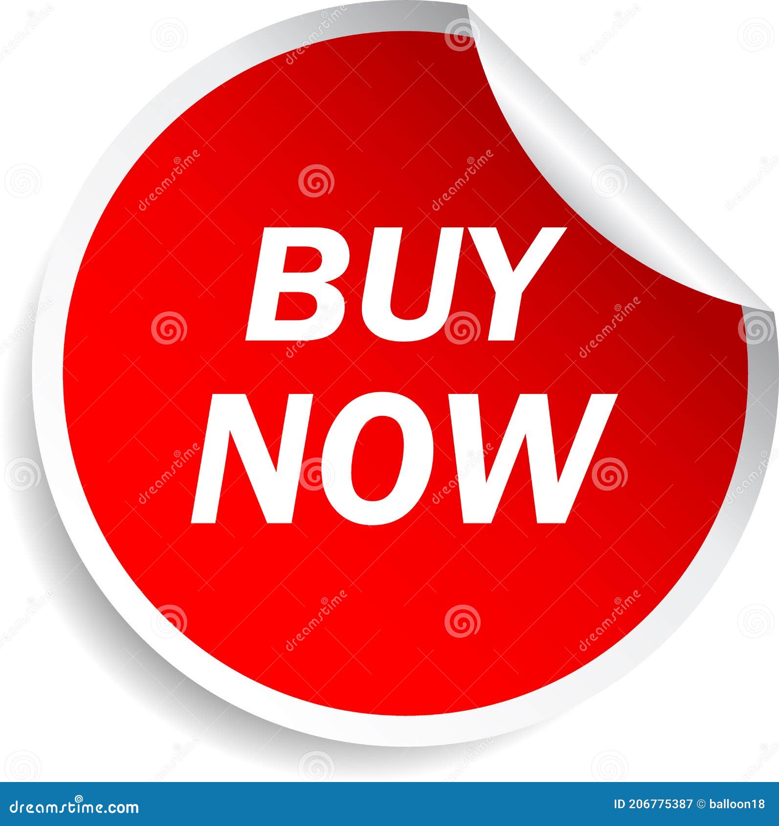 Buy now vector sticker stock illustration. Illustration of isolated ...