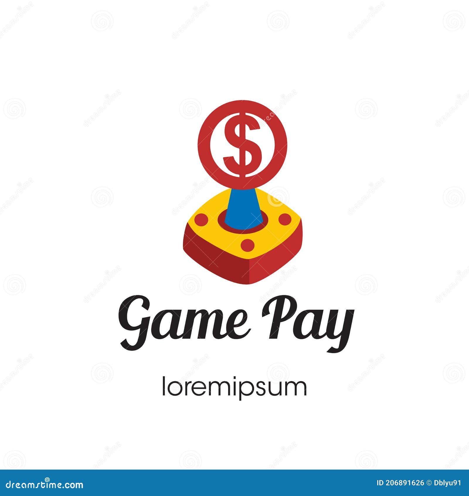 Game Pay Logo, Icon, or Symbol Template Design Stock Illustration ...