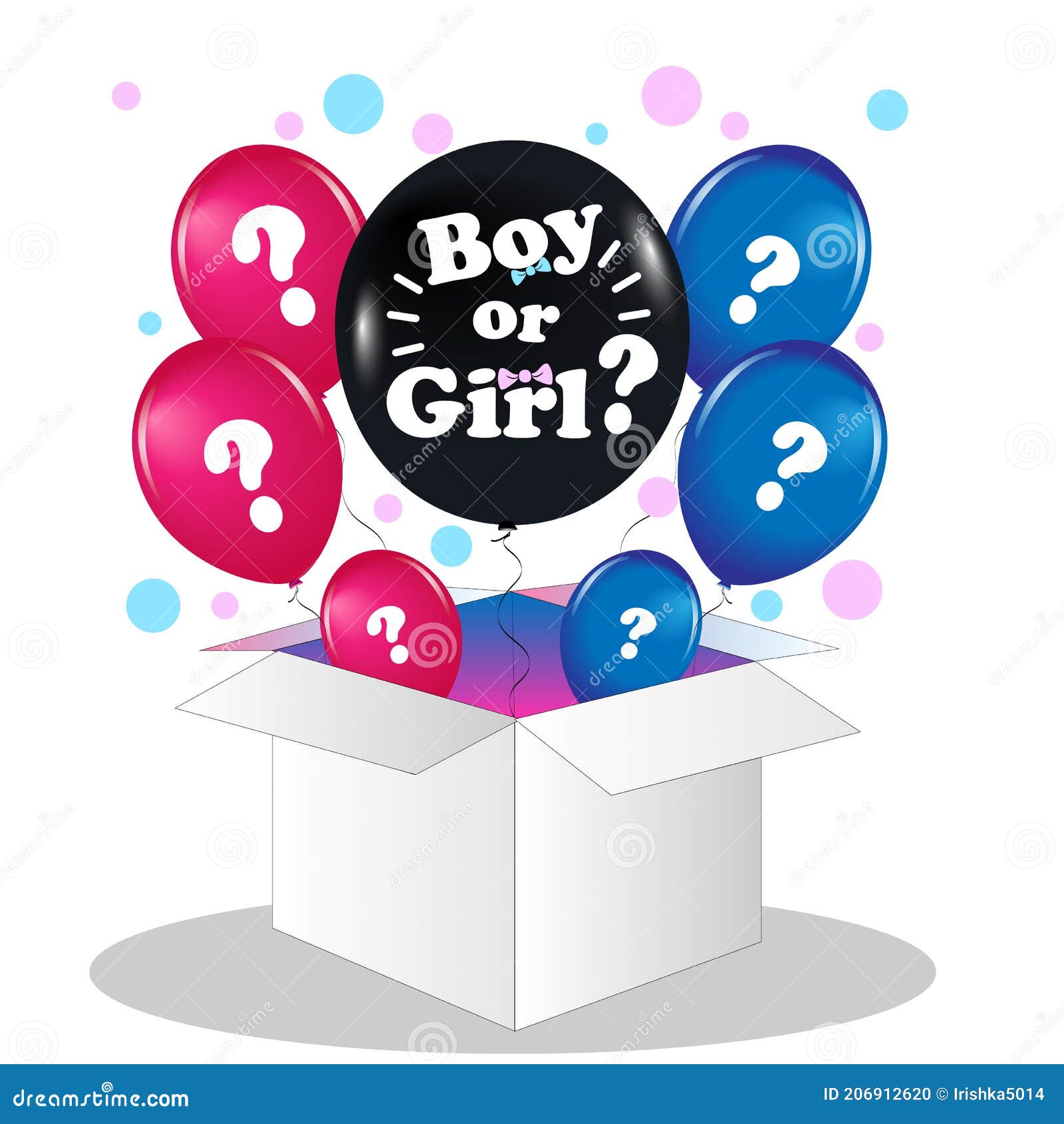 Balloons With Question-mark Symbols Stock Photo | CartoonDealer.com ...