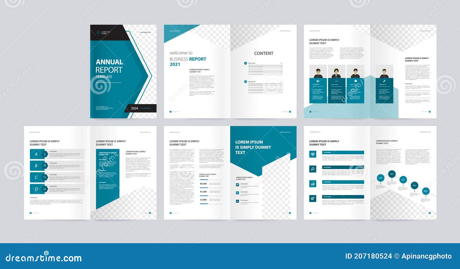 Creative Contents Page Layout