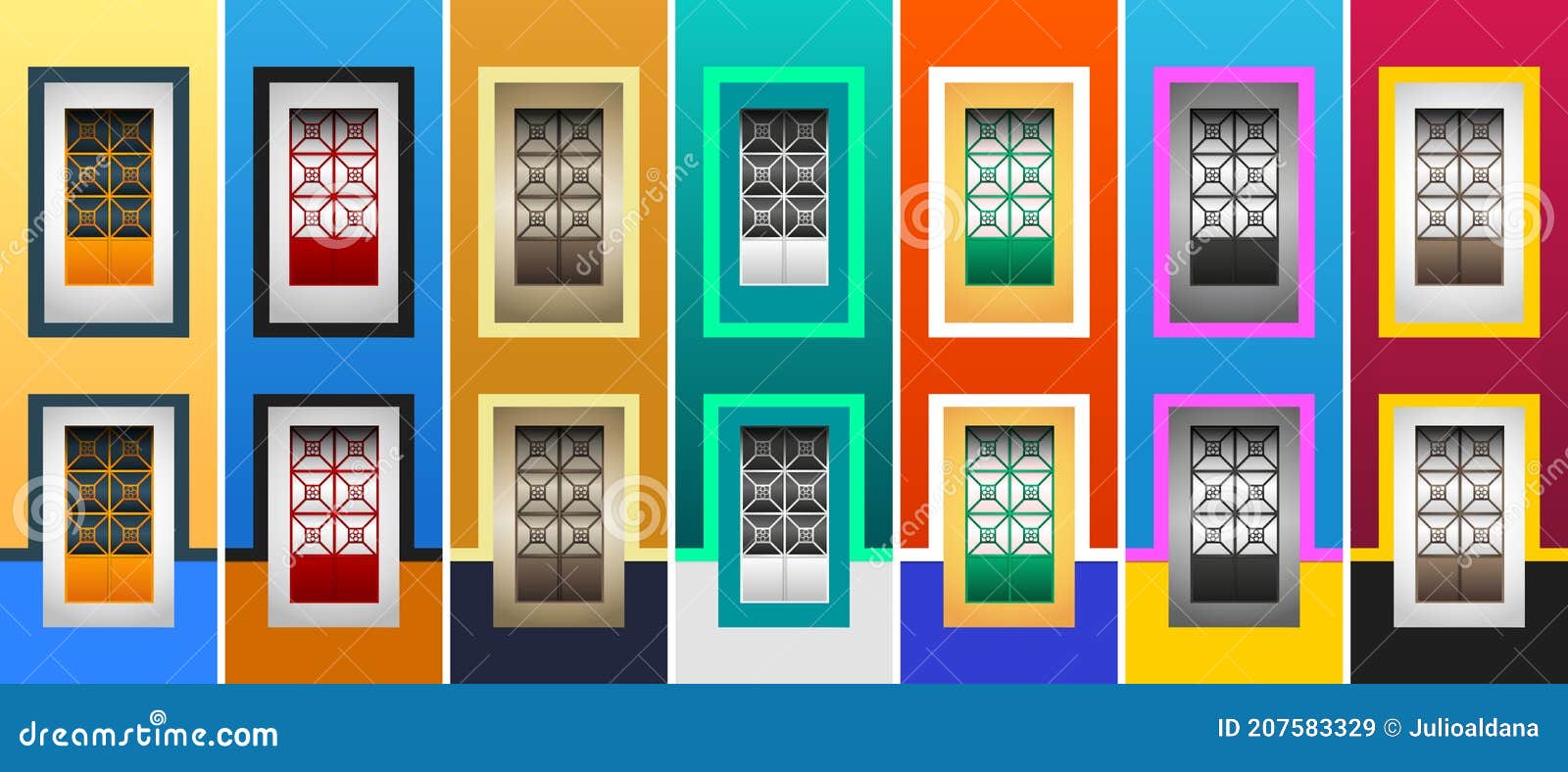 Rustic Colonial Frame Vector Illustration, Ready To Place Your Text Or ...