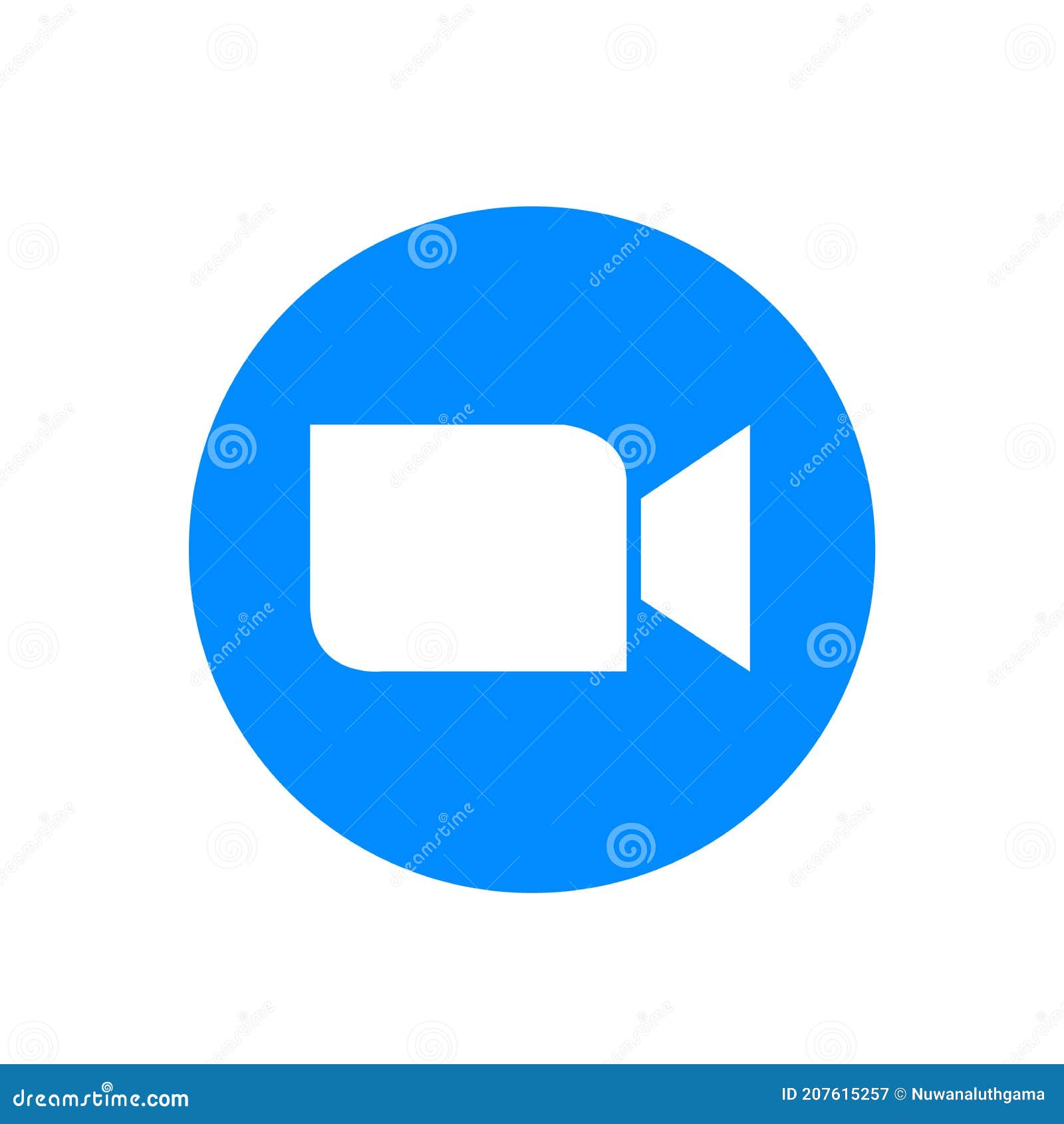 Zoom Conference, Video, Call Application Logo Vector Icon. Editorial ...
