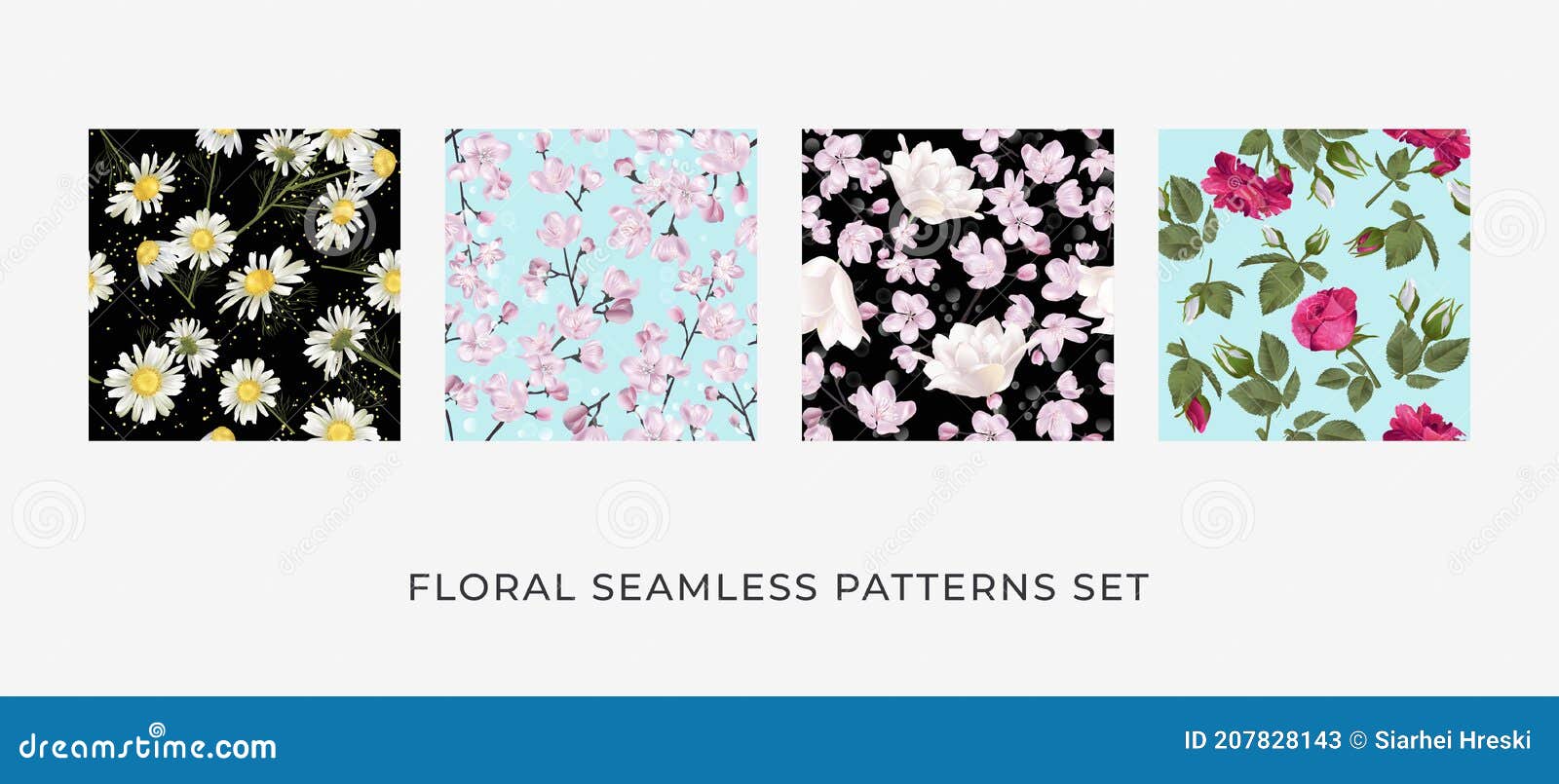 Floral Design for Paper, Cover, Fabric and Other Users. Stock Vector ...