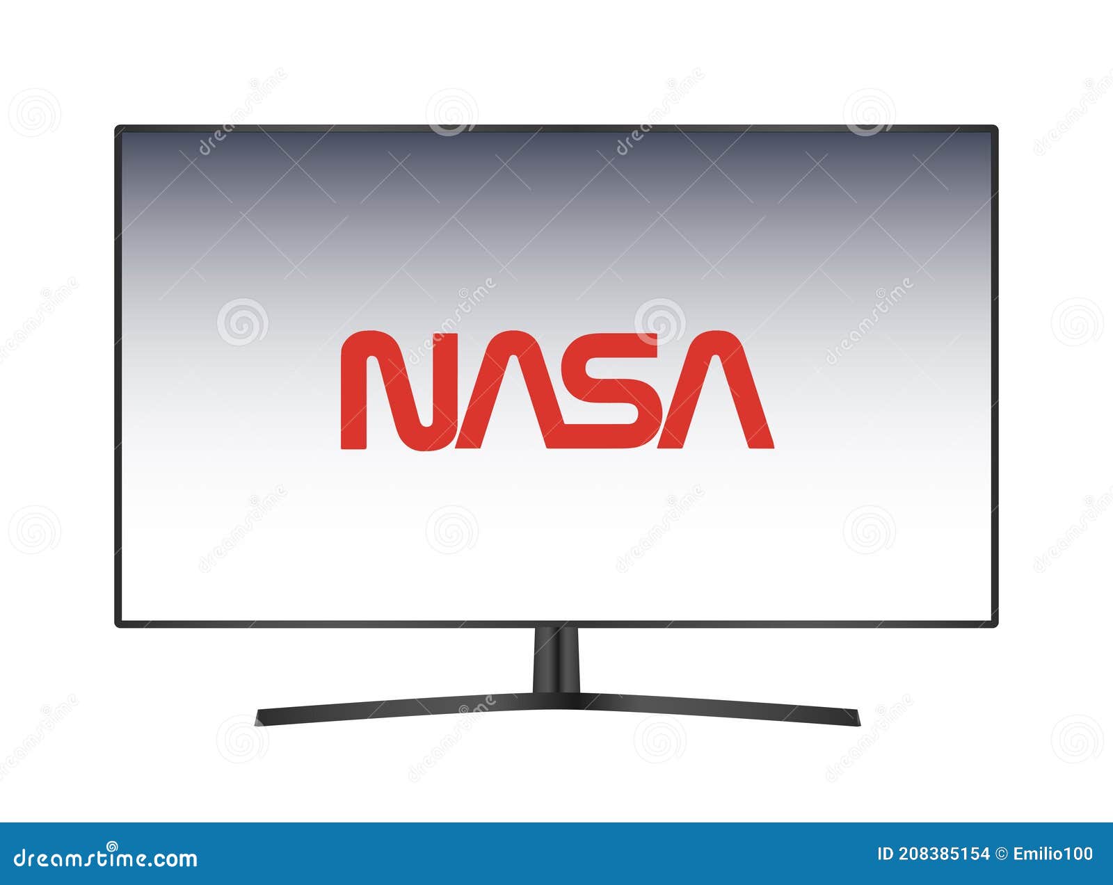 Nasa Logo Cartoon Vector | CartoonDealer.com #129286931