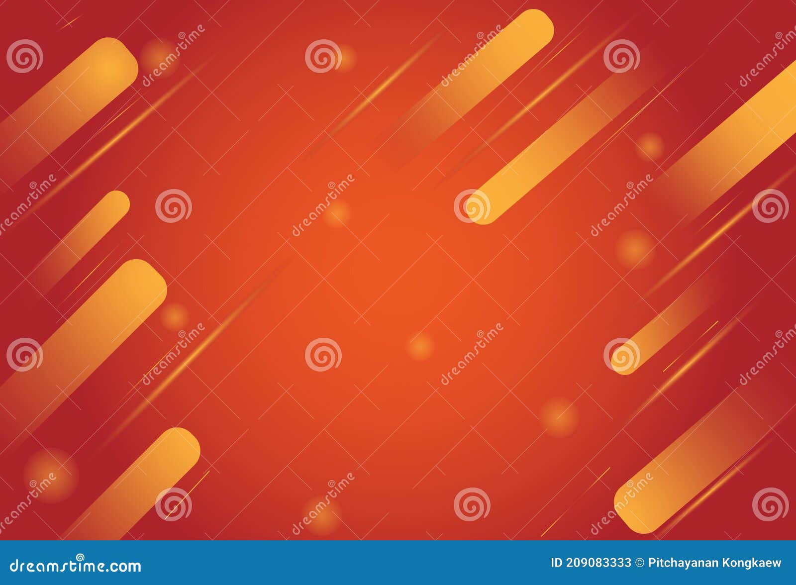 Geometric Background. Dynamic Shapes Composition Stock Illustration ...