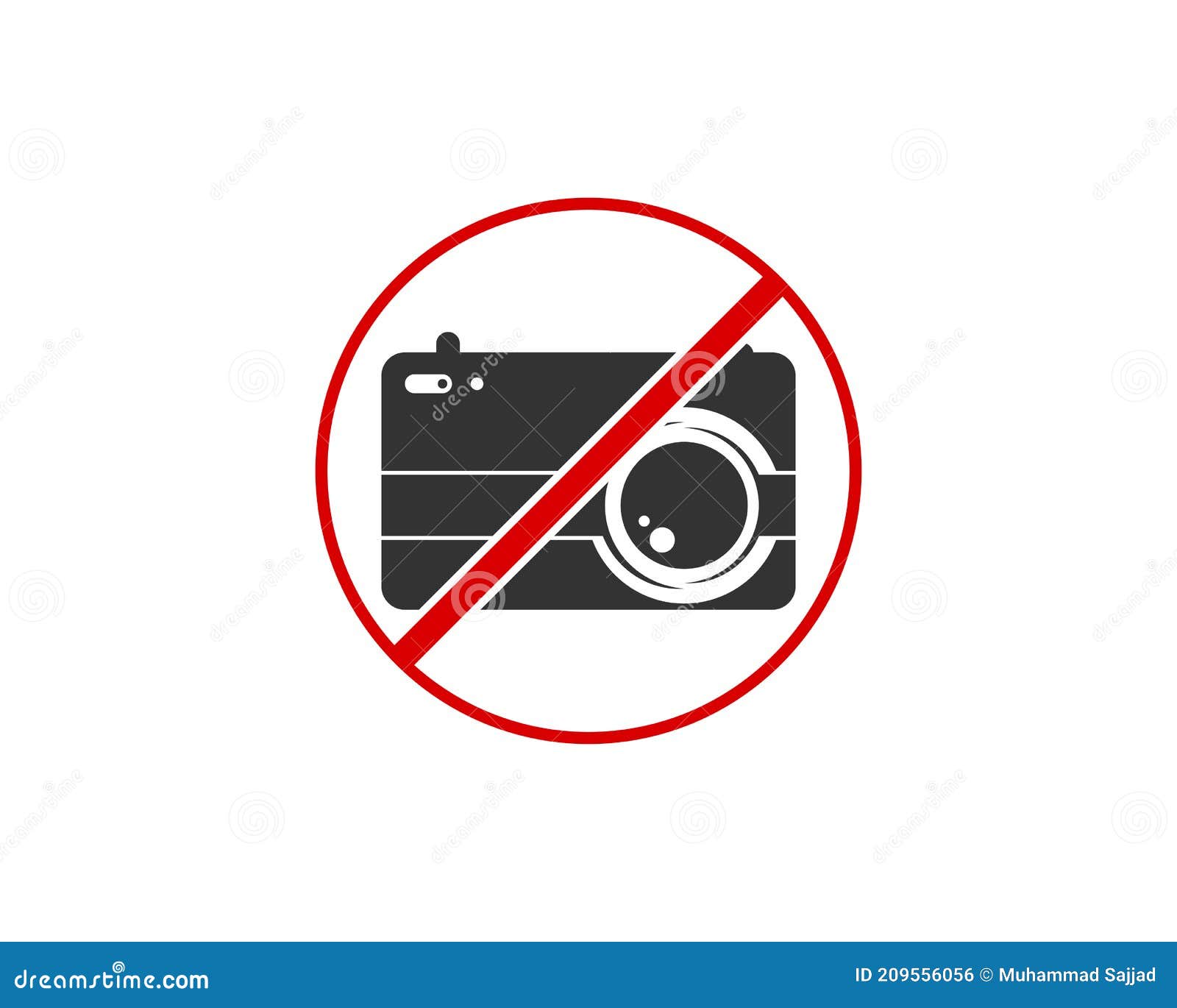 No Camera Icon No Photography Logo , No Stand Camera Symbol Stock ...