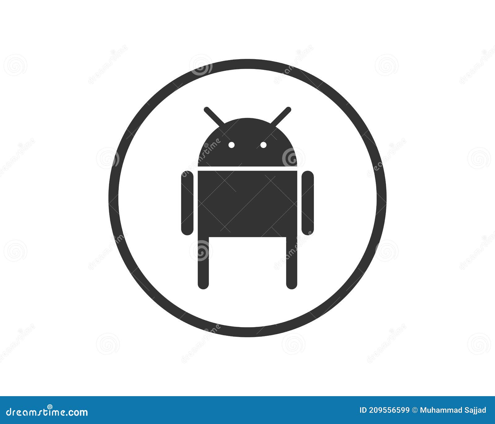 Android Logo - Android Company Icon Design Template Editorial Stock ...