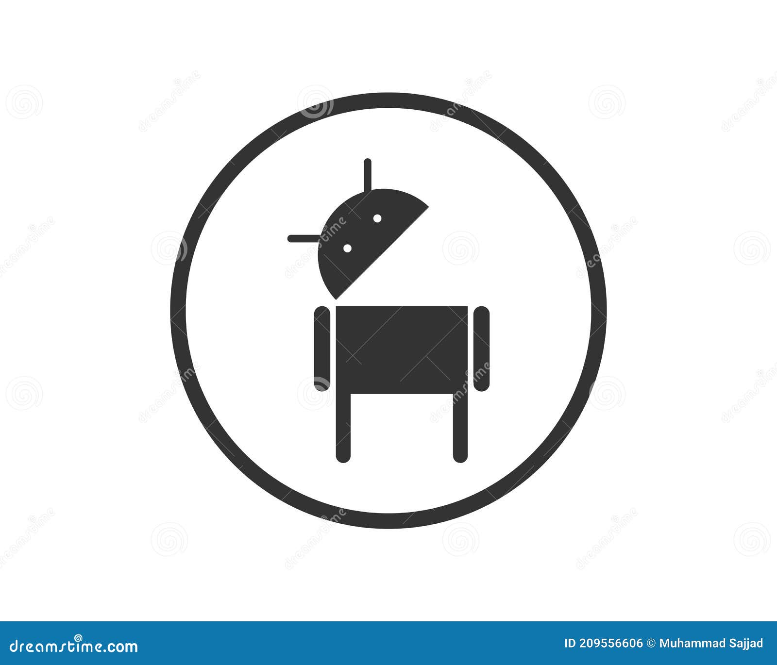 Android Logo - Android Company Icon Design Template Editorial Photo ...