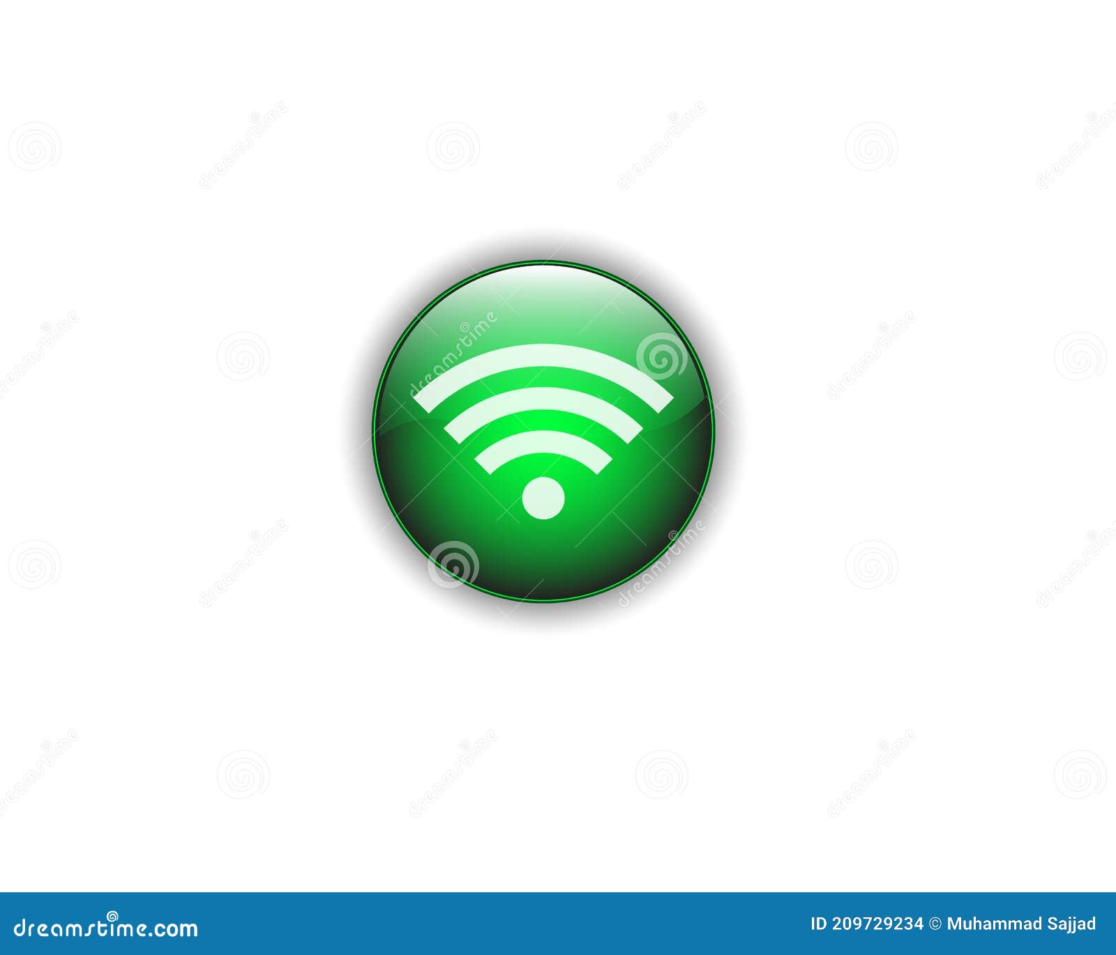 Fresh Vector 3D Wifi Wireless Connection Logo Wifi Icon Wifi Sign ...