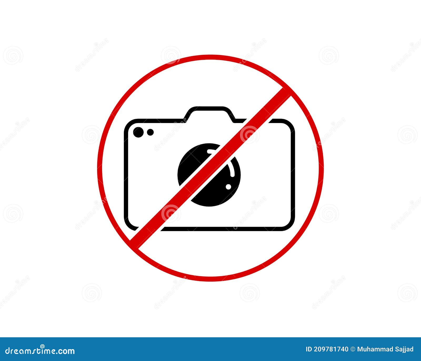 No Camera Icon No Photography Logo , No Stand Camera Symbol Editorial ...