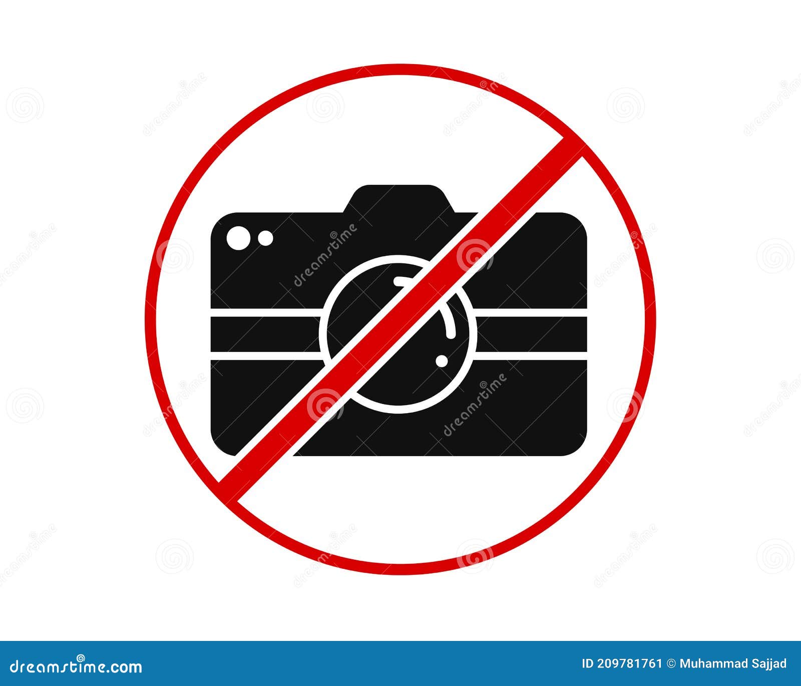 No Camera Icon No Photography Logo , No Stand Camera Symbol Editorial ...