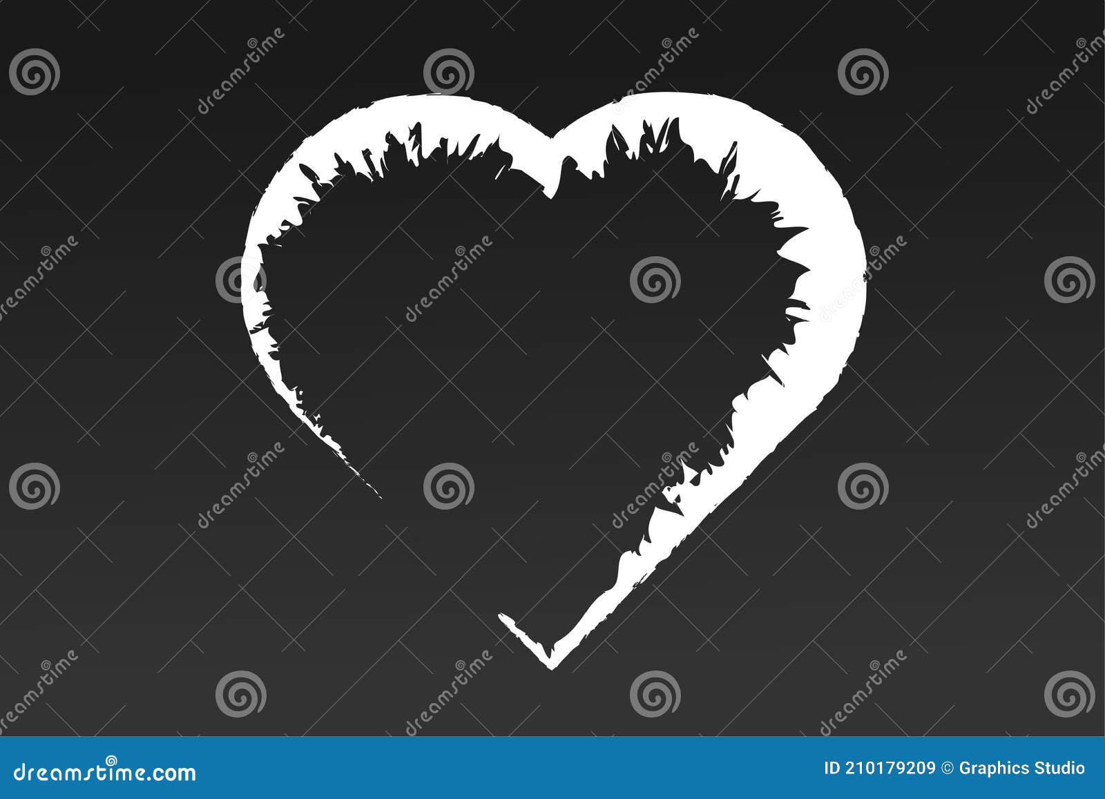 Beautiful White Heart Abstract Vector Stock Vector - Illustration of ...