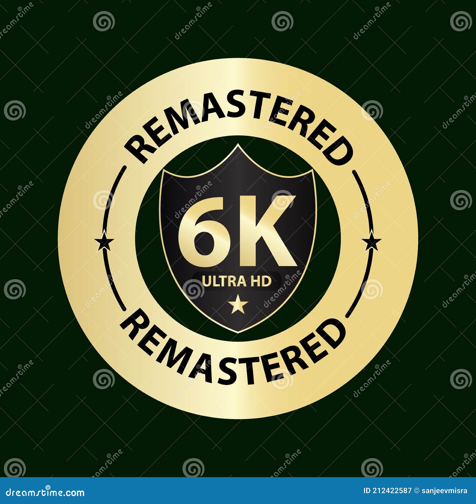 Remastered 6k Premium Vector Icon Stock Vector - Illustration of icon ...