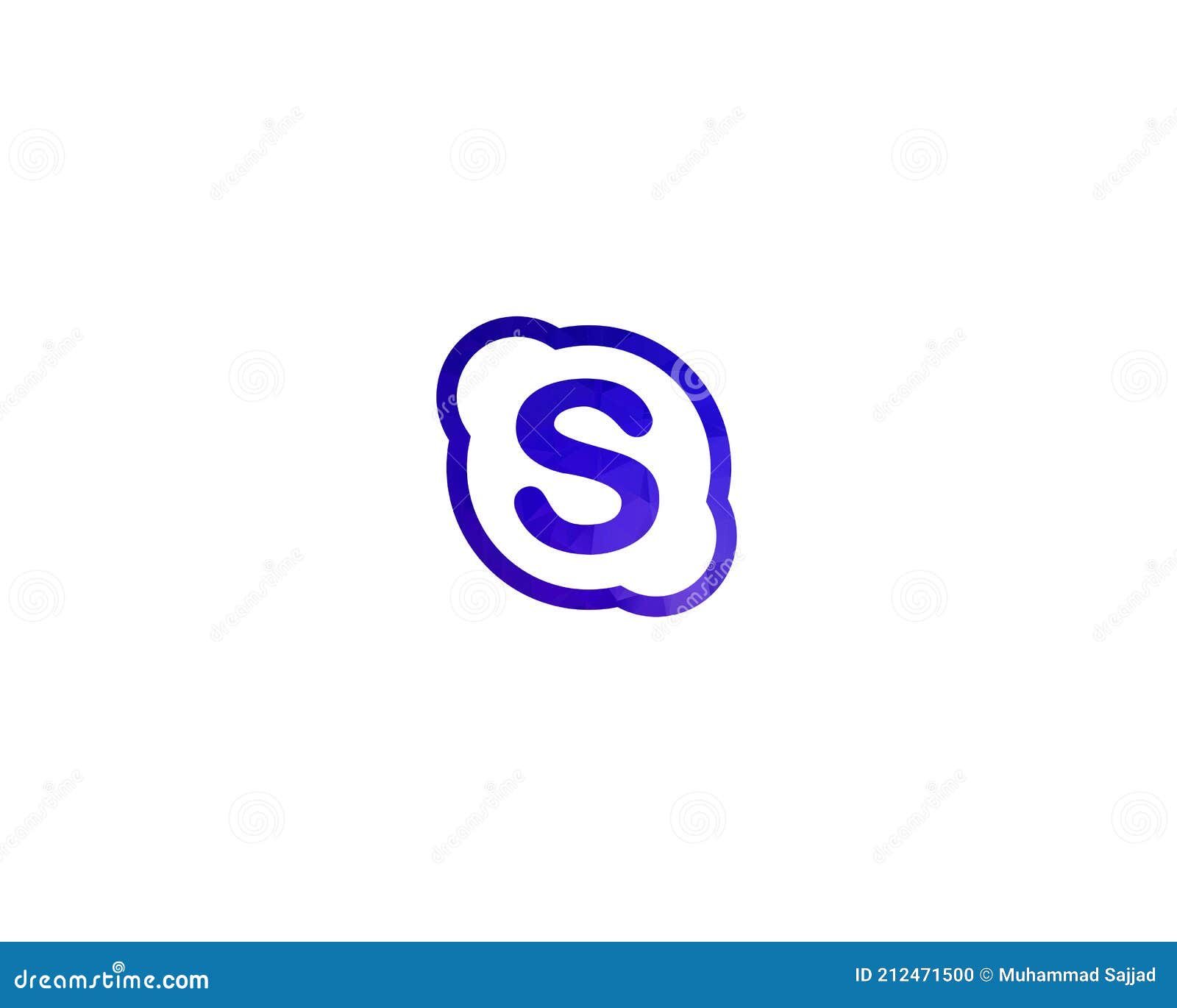 Skype Icon Design Computer Application Icon Sign Symbol Editorial Image ...
