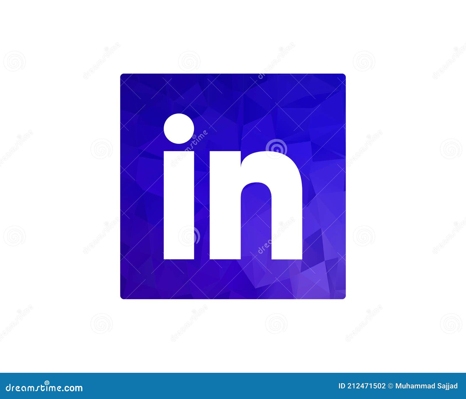 LinkedIn Corporation Icon in Symbol Design Editorial Photography ...
