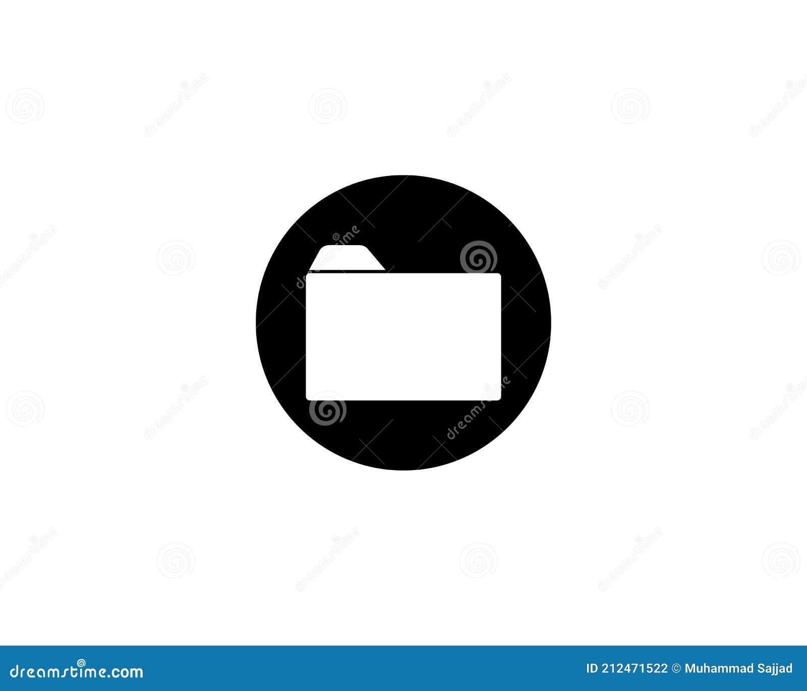 Copy Folder Icon -Vector Computer Download Folder Logo | CartoonDealer ...