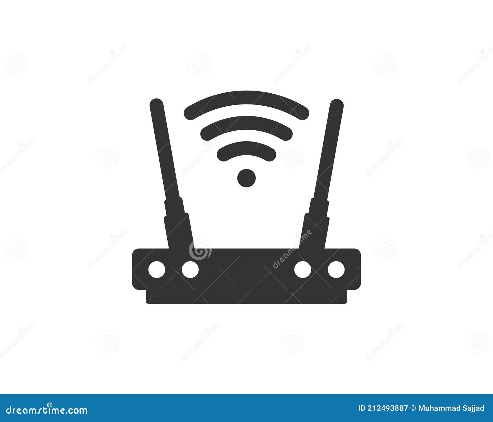 Modem Router Icon Or Logo Illustrator Royalty-Free Stock Photography ...