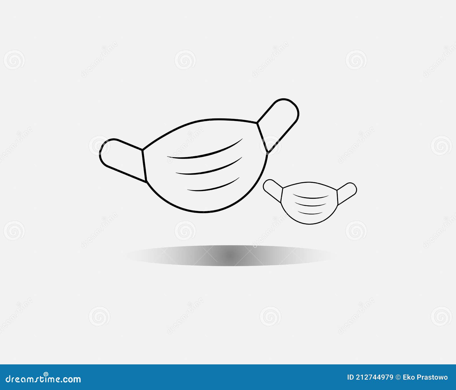 Face Mask Icon. Virus Protection. Health Care Concept. Vector ...