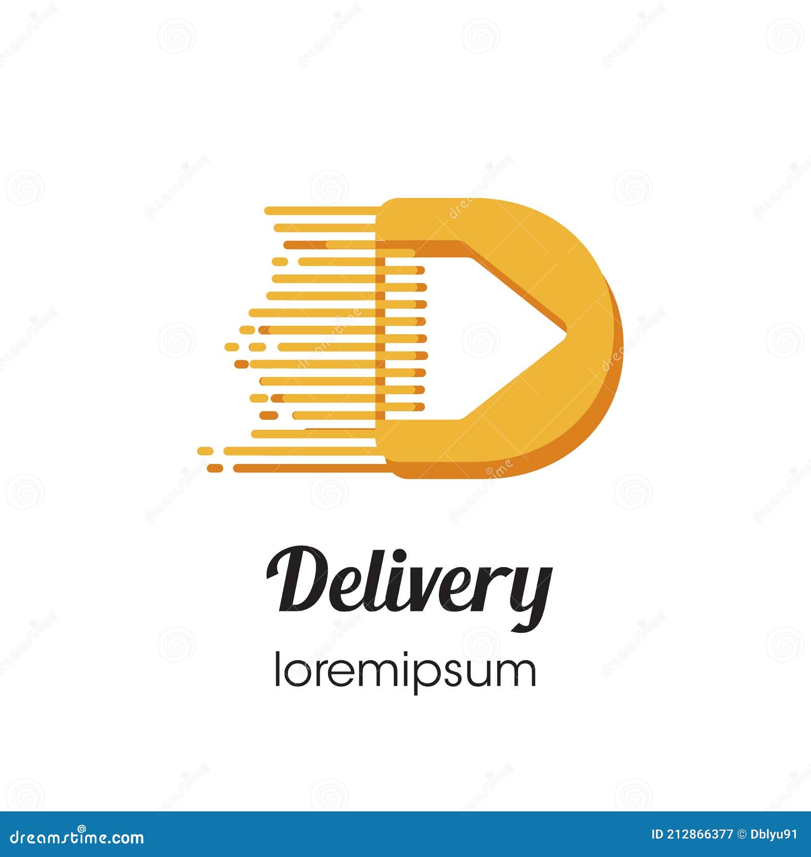 Delivery Logo, Icon, or Symbol Template Design Stock Vector ...