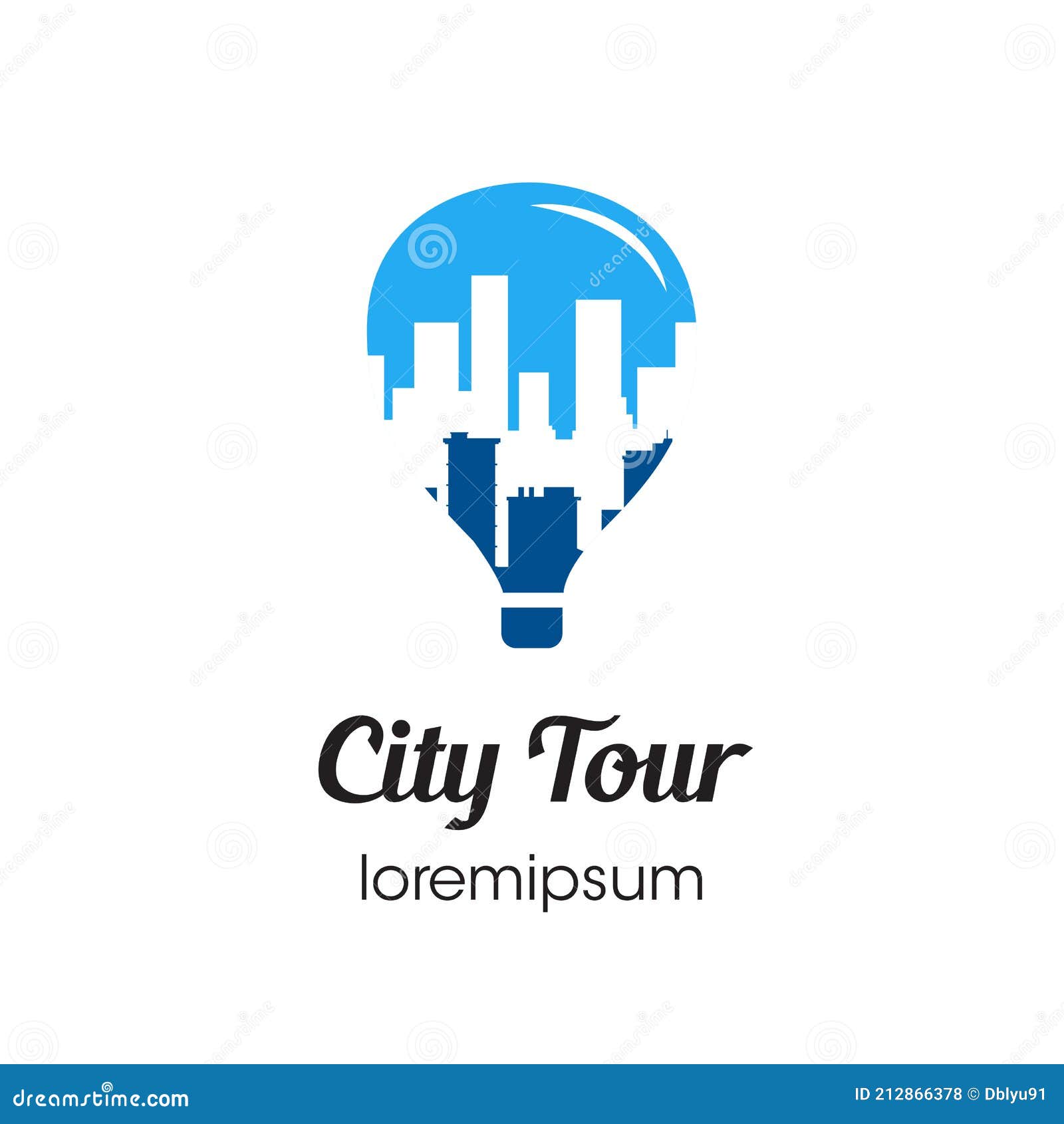City Tour Logo, Icon, or Symbol Template Design Stock Vector ...