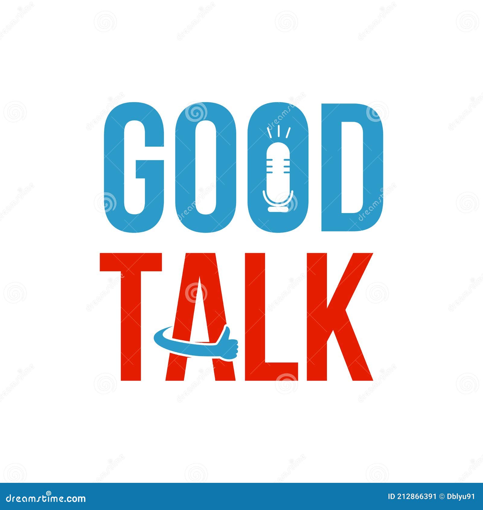 Good Talk Logo, Icon, or Symbol Template Design Stock Vector ...